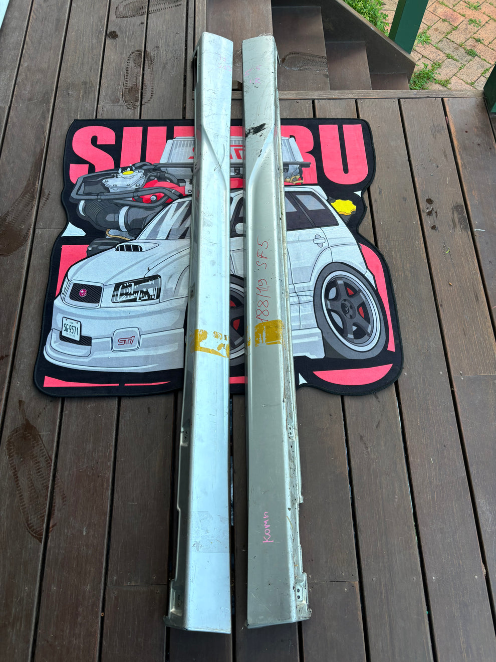 SF GENUINE JDM STI SIDE SKIRT – JAJA'S FOZ HUB